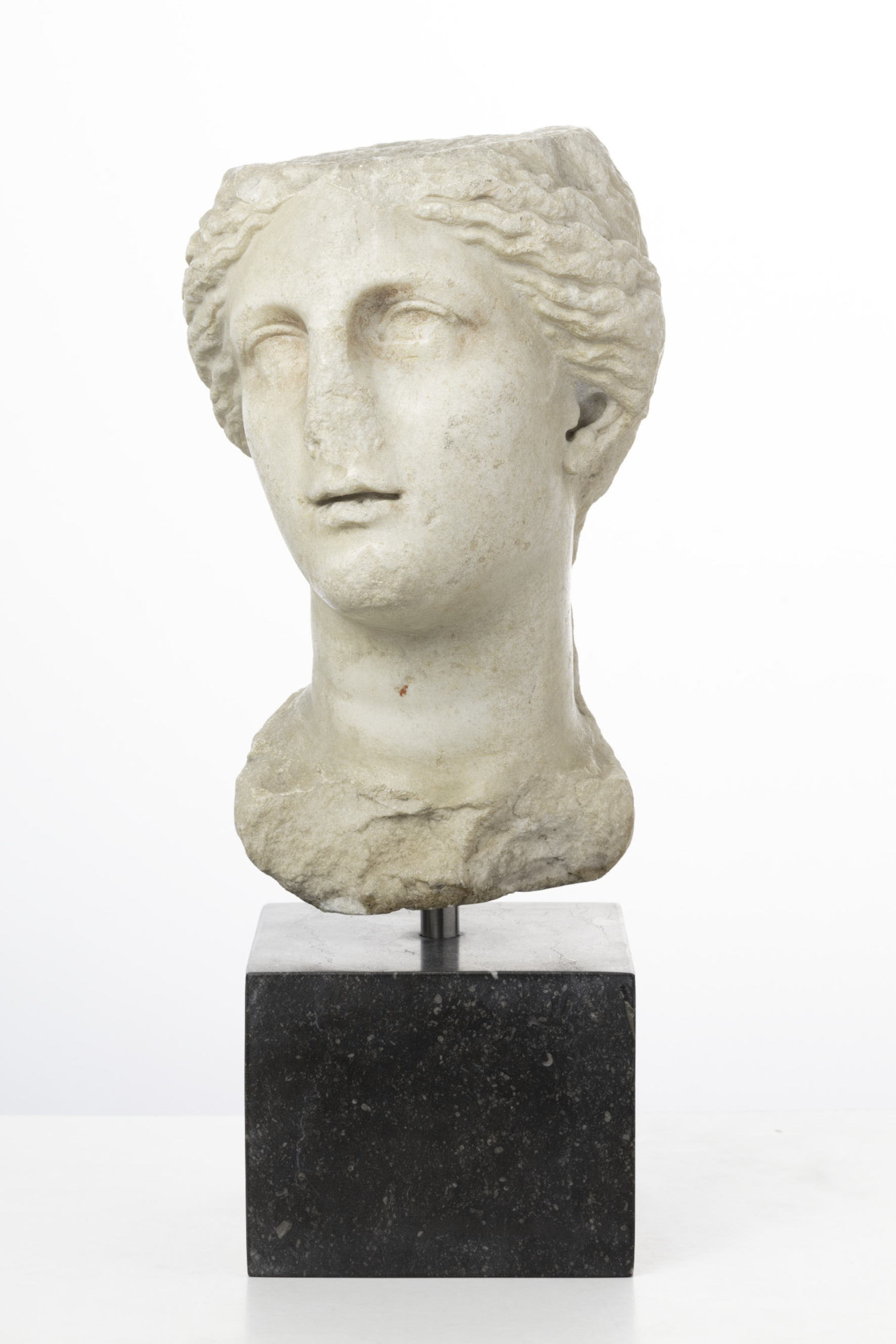 Tête d'Arsinoé II, Sculpture, 3e s. av. J.-C. © Domaine et Musée royal ...